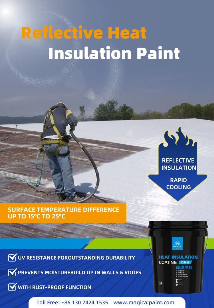 Reflective Heat Insulation Paint: Block Heat and Save on Cooling Costs